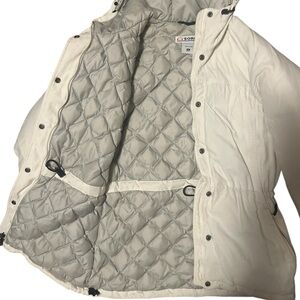 Sorel | Jackets & Coats | Sorel Goose Down Fill Cream Zip Up Puffer Ski ...
